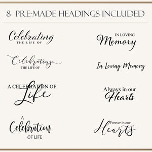 Yellow Roses Funeral Poster | Memorial Poster | Floral Celebration of ...
