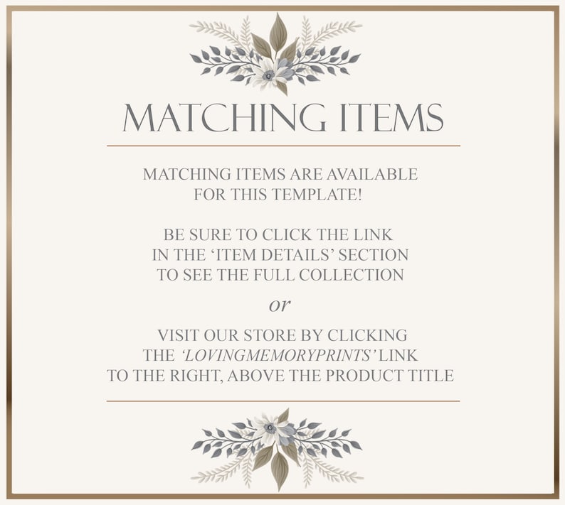 American Flag Funeral Program Template Military Funeral - Etsy