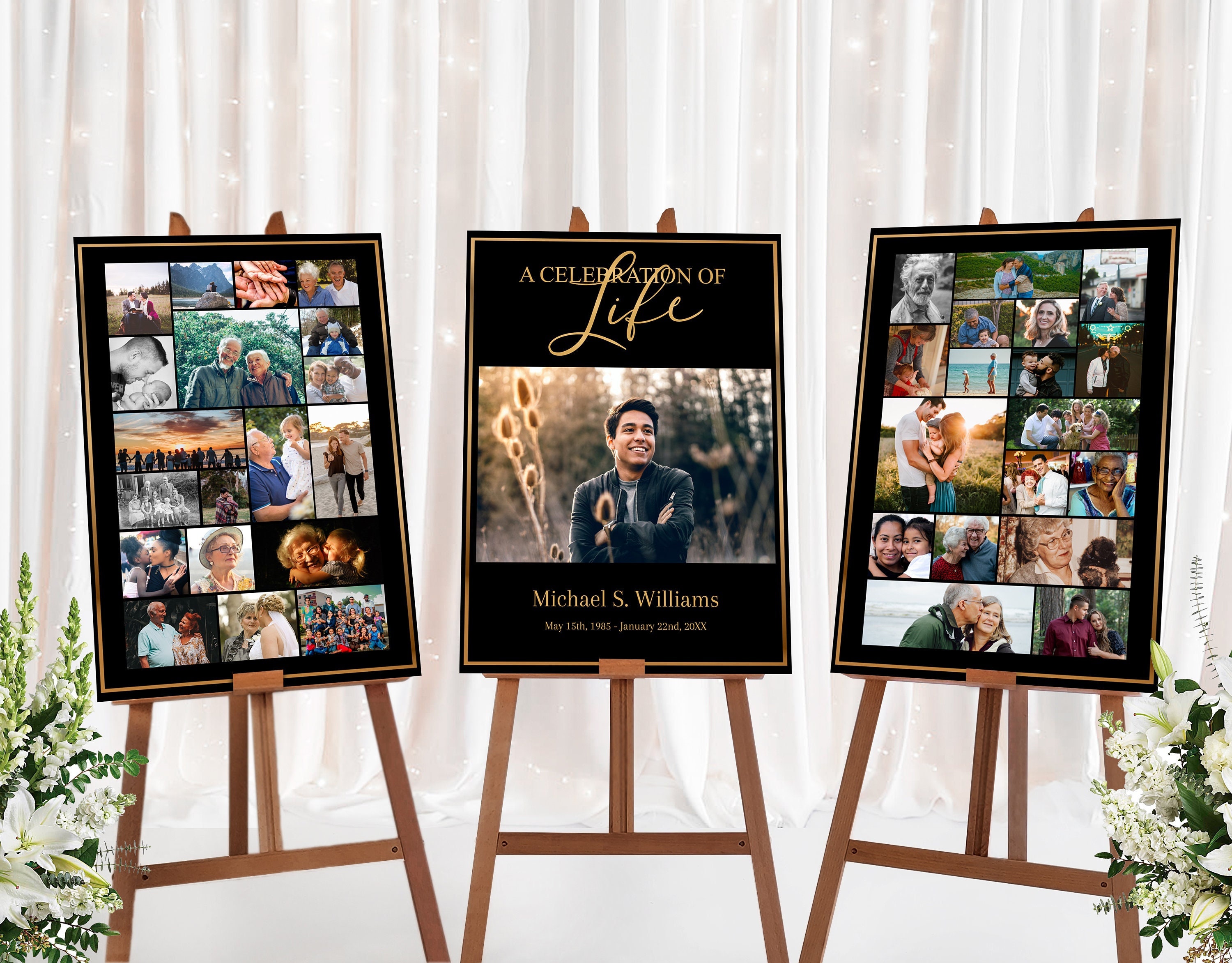 Memorial Poster Boards