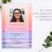 Funeral Announcement Template for Woman Obituary Template to - Etsy