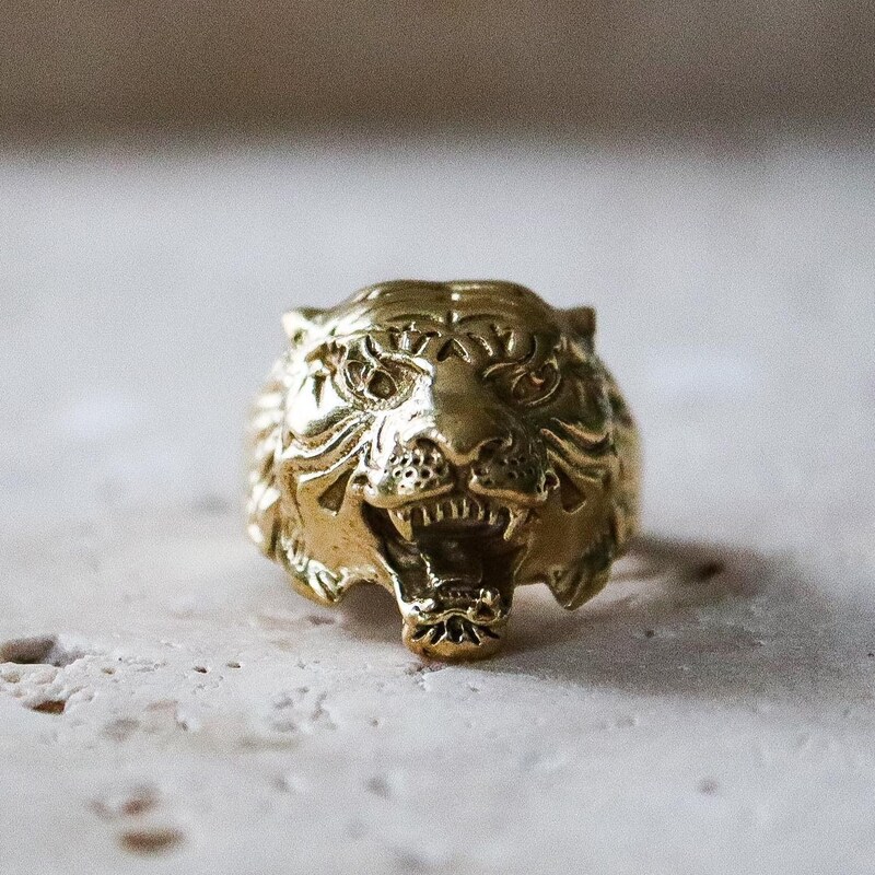 Tiger Ring - Etsy