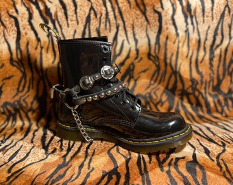 Boot Strap With Leather and Beading - Etsy