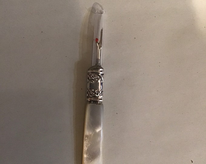 Antique Sterling and Mother of Pearl Handled Seam Ripper - Etsy