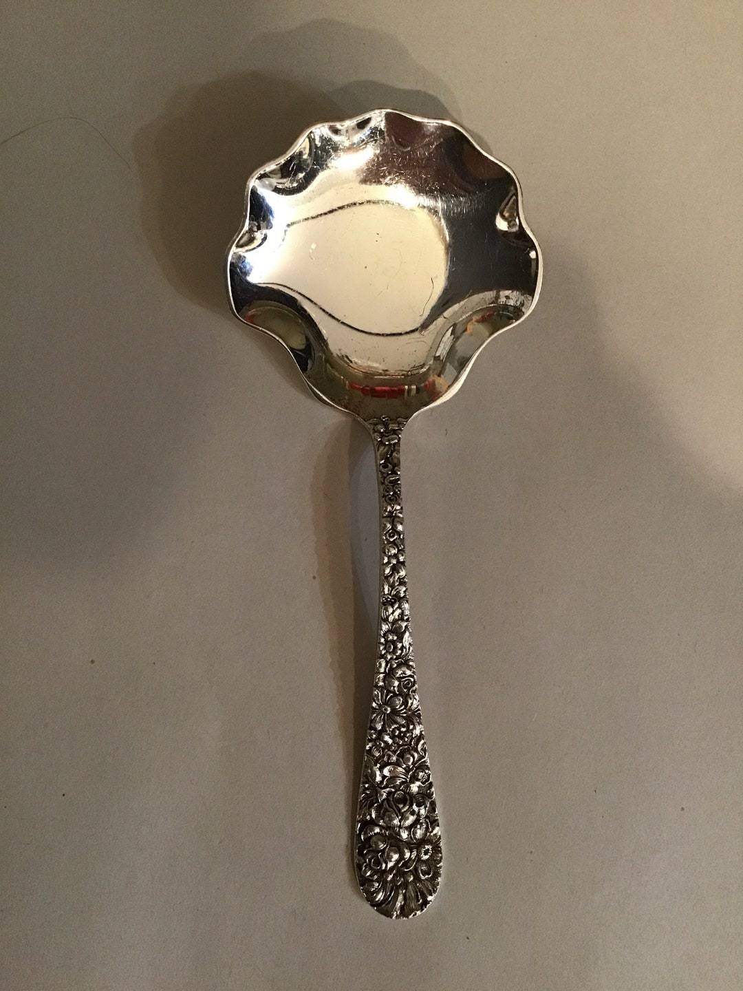 Steiff Rose Nut or Bon Bon Spoon - Etsy