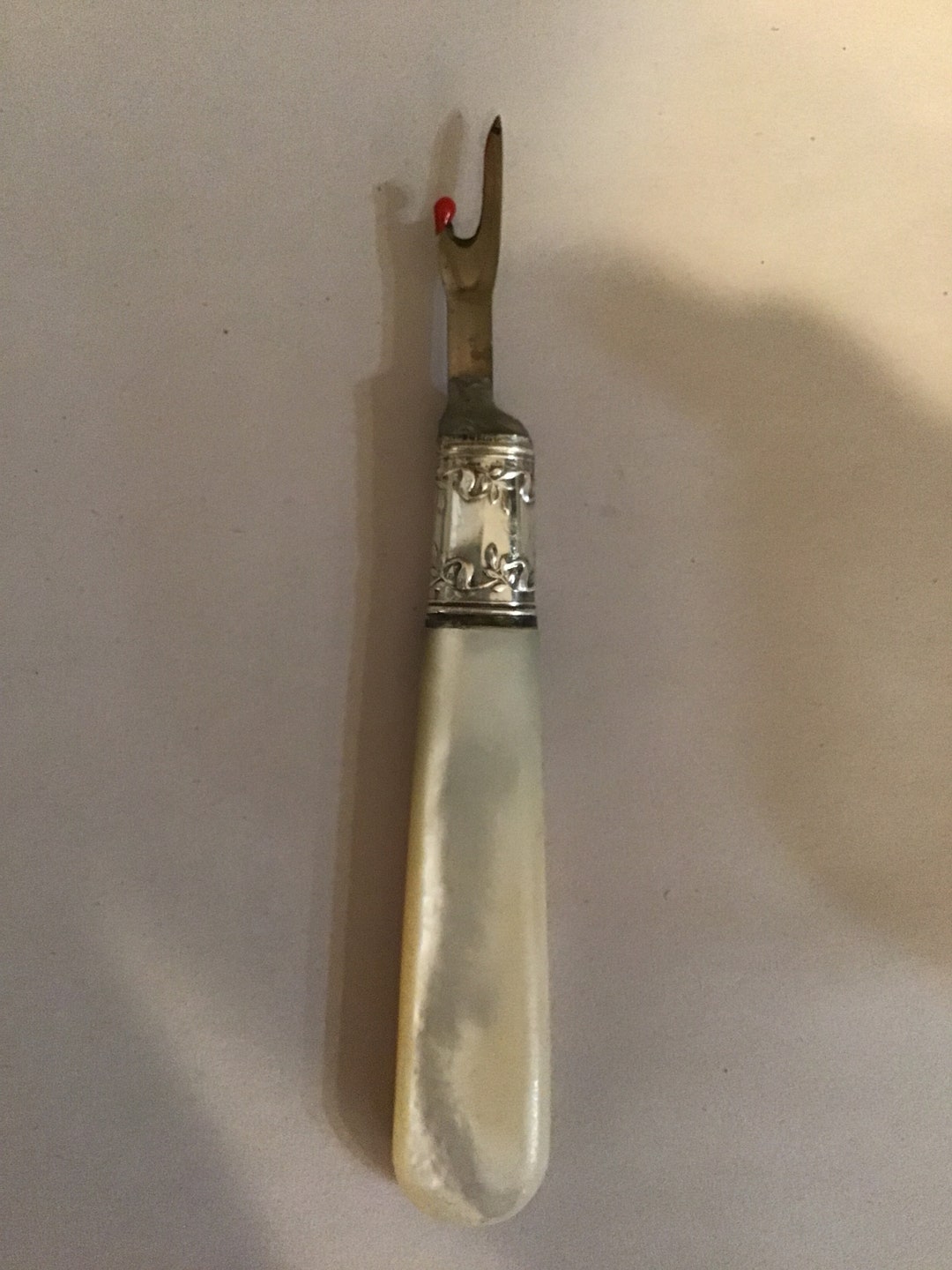 Antique Sterling and Mother of Pearl Handled Seam Ripper - Etsy