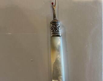 Antique Sterling and Mother of Pearl Handled Seam Ripper - Etsy