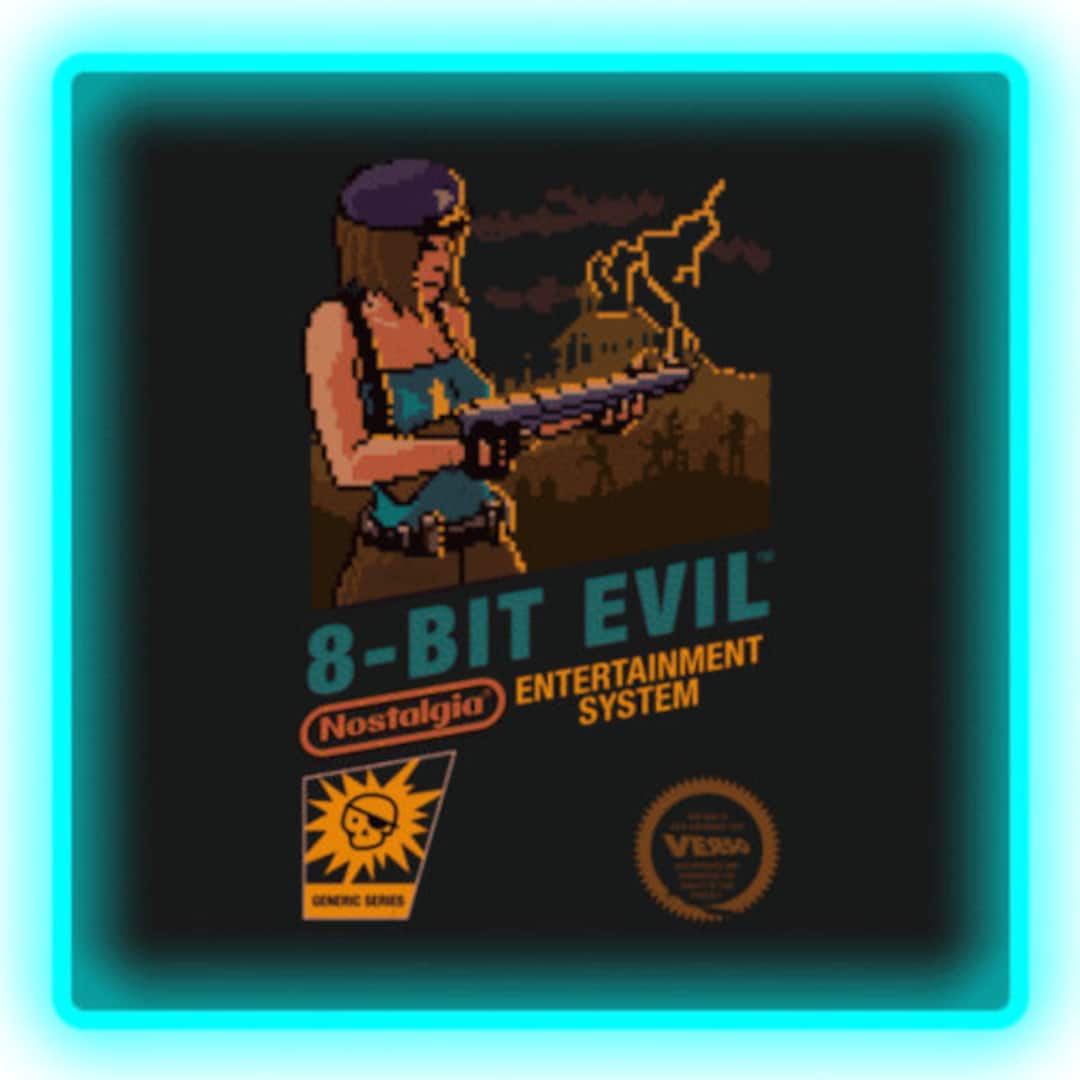 Resident Evil 8 Bit Art Print - Etsy
