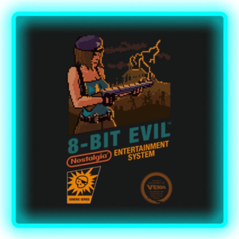 Resident Evil 8 Bit Art Print - Etsy