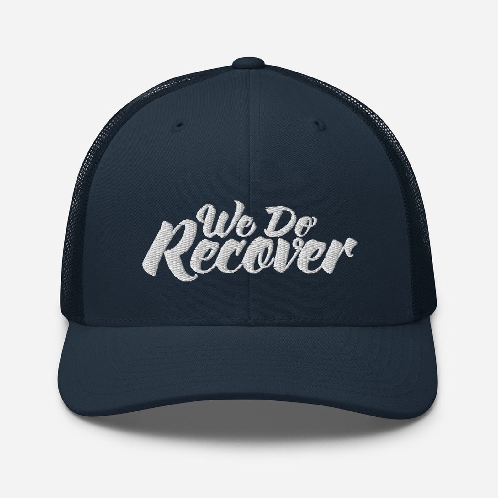 We Do Recover Mesh Back Trucker Hat - Etsy