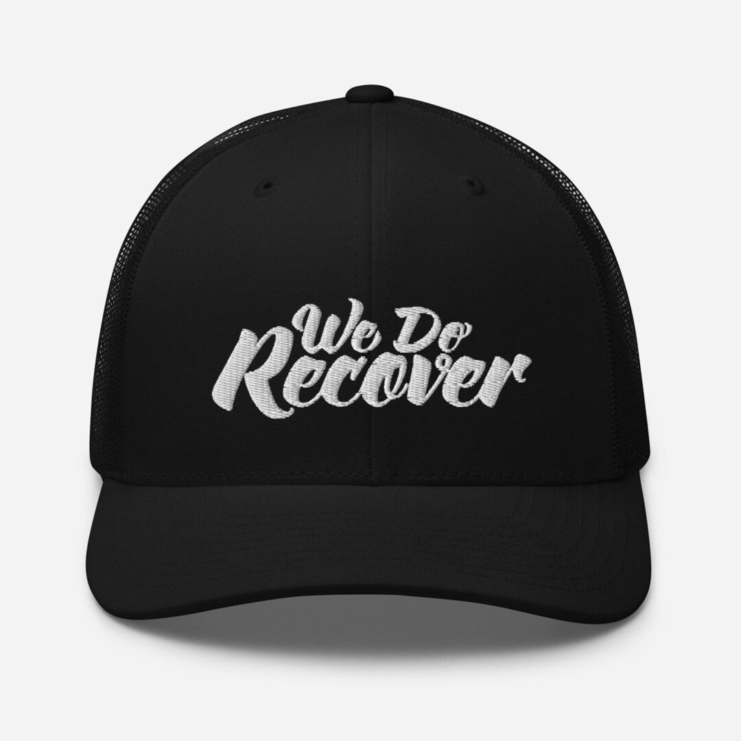 We Do Recover Mesh Back Trucker Hat - Etsy