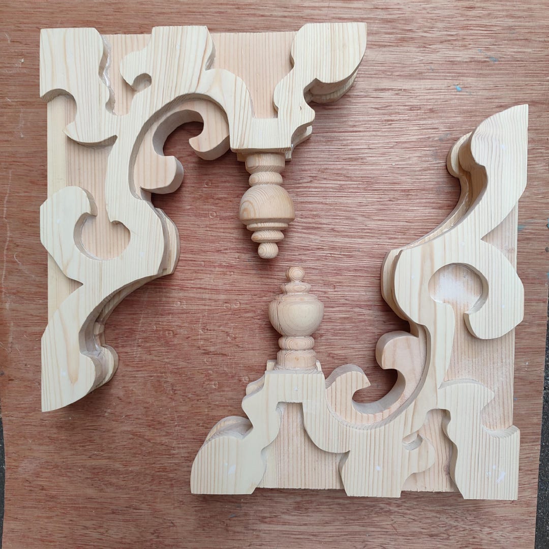 Victorian Gingerbread Fretwork Brackets / Corbel - Etsy