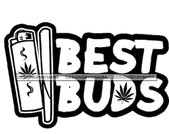Best Buds Svg | Etsy