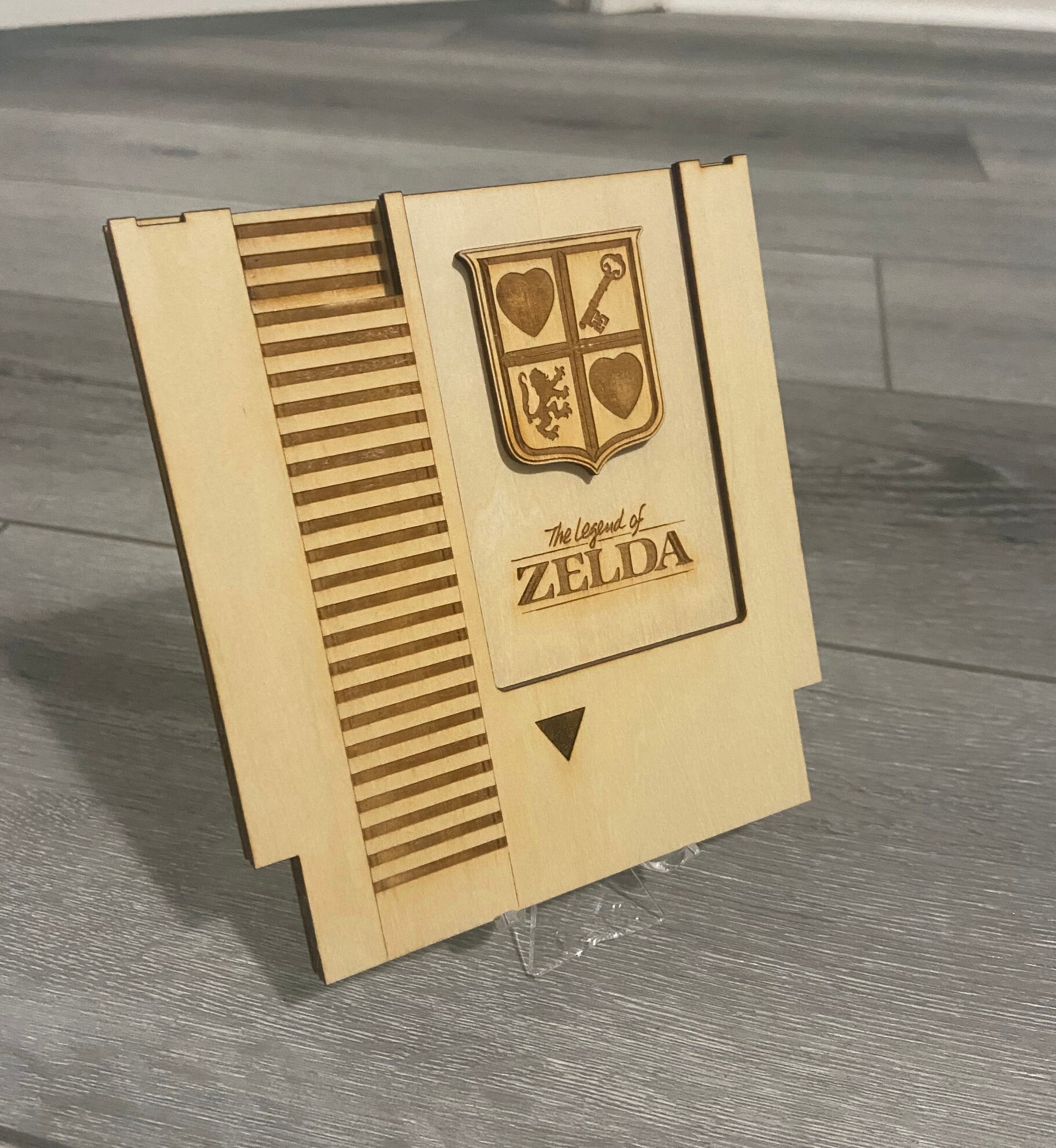 3 CARTRIDGES!!! Retro Custom Wooden NES Game Cartridges - Collectable ...