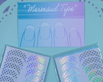 Fish Scale Nails | Etsy