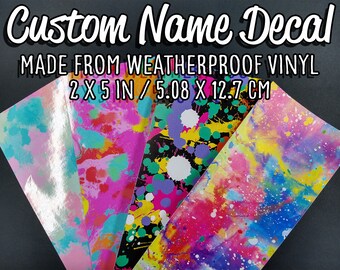 Splatter Car Decal - Etsy