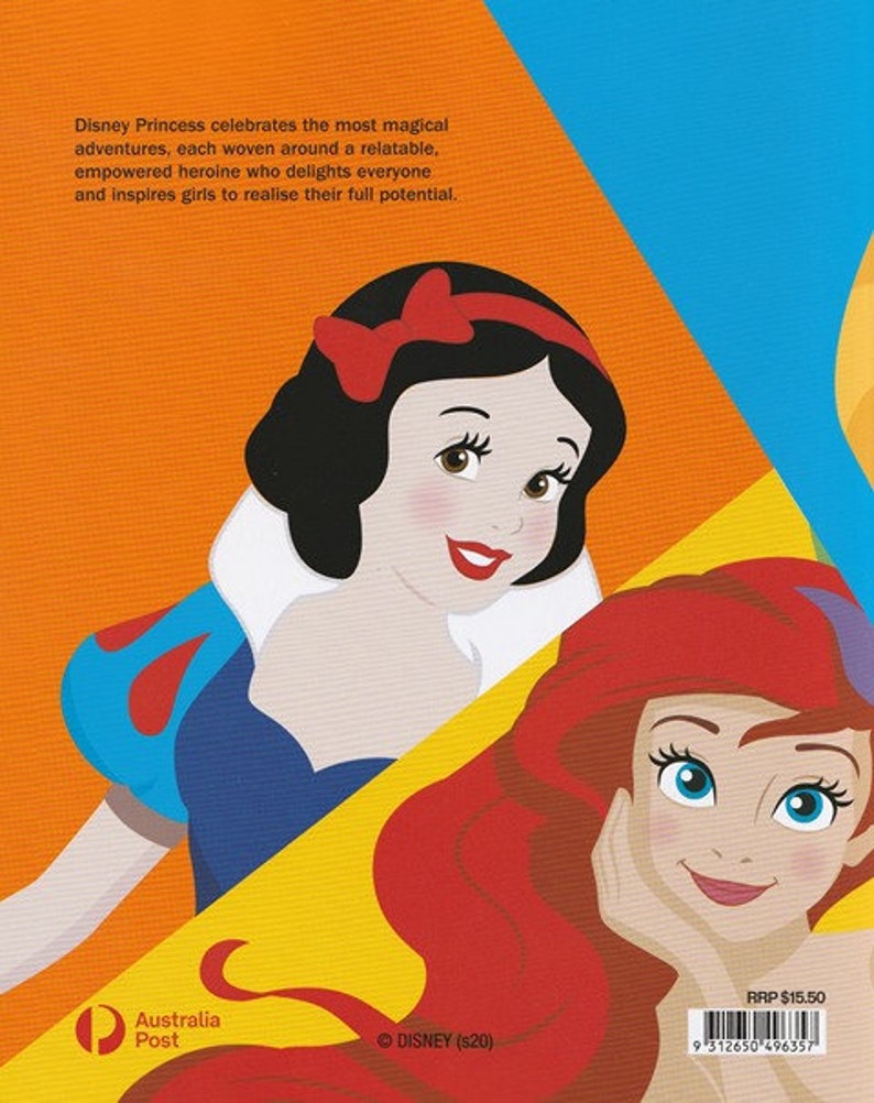 Stamp Presentation Pack Australia 2020 Disney Princess Self Adhesive - Etsy