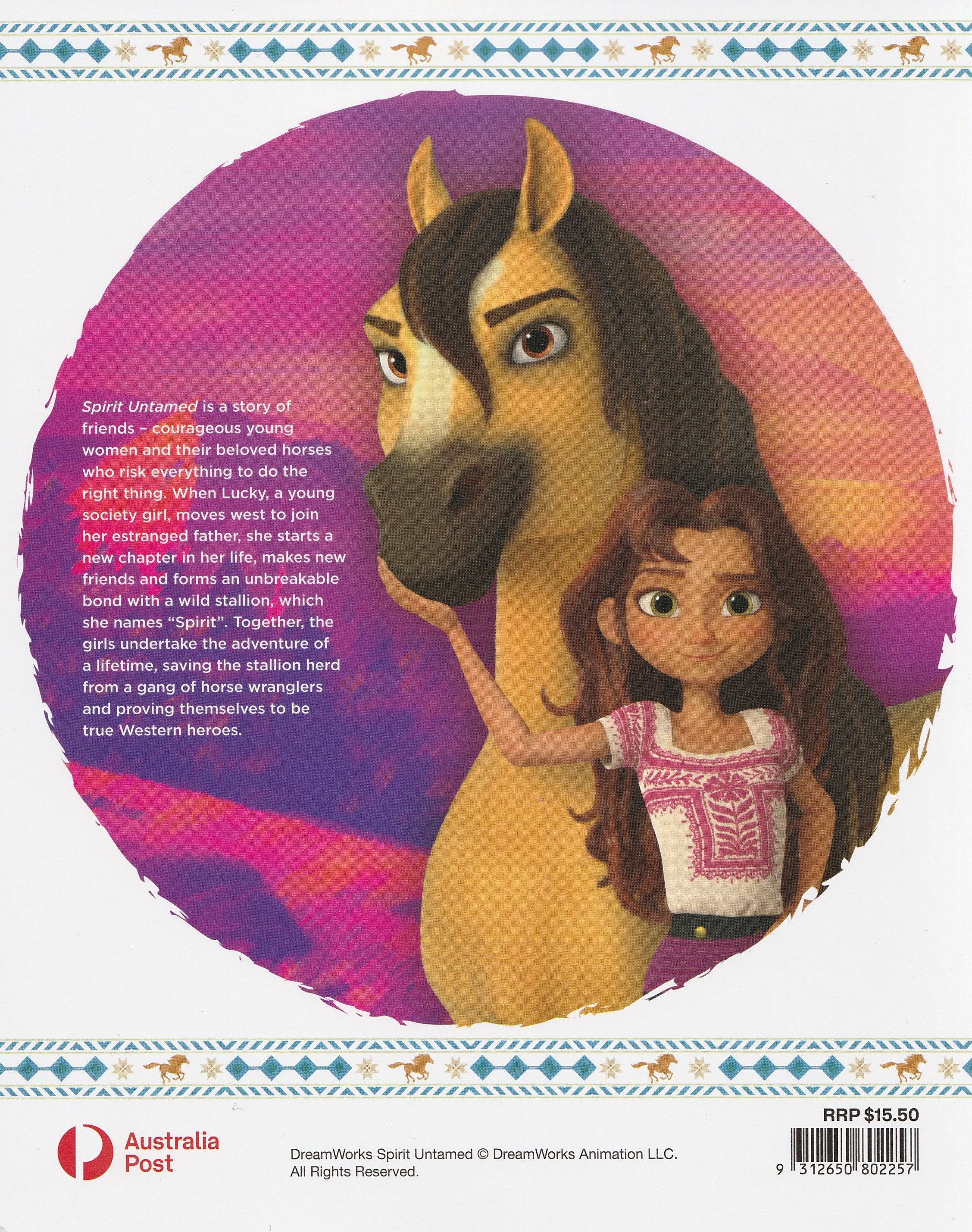 2021 Dreamworks Spirit Untamed Stamp Presentation Pack Australia Self ...