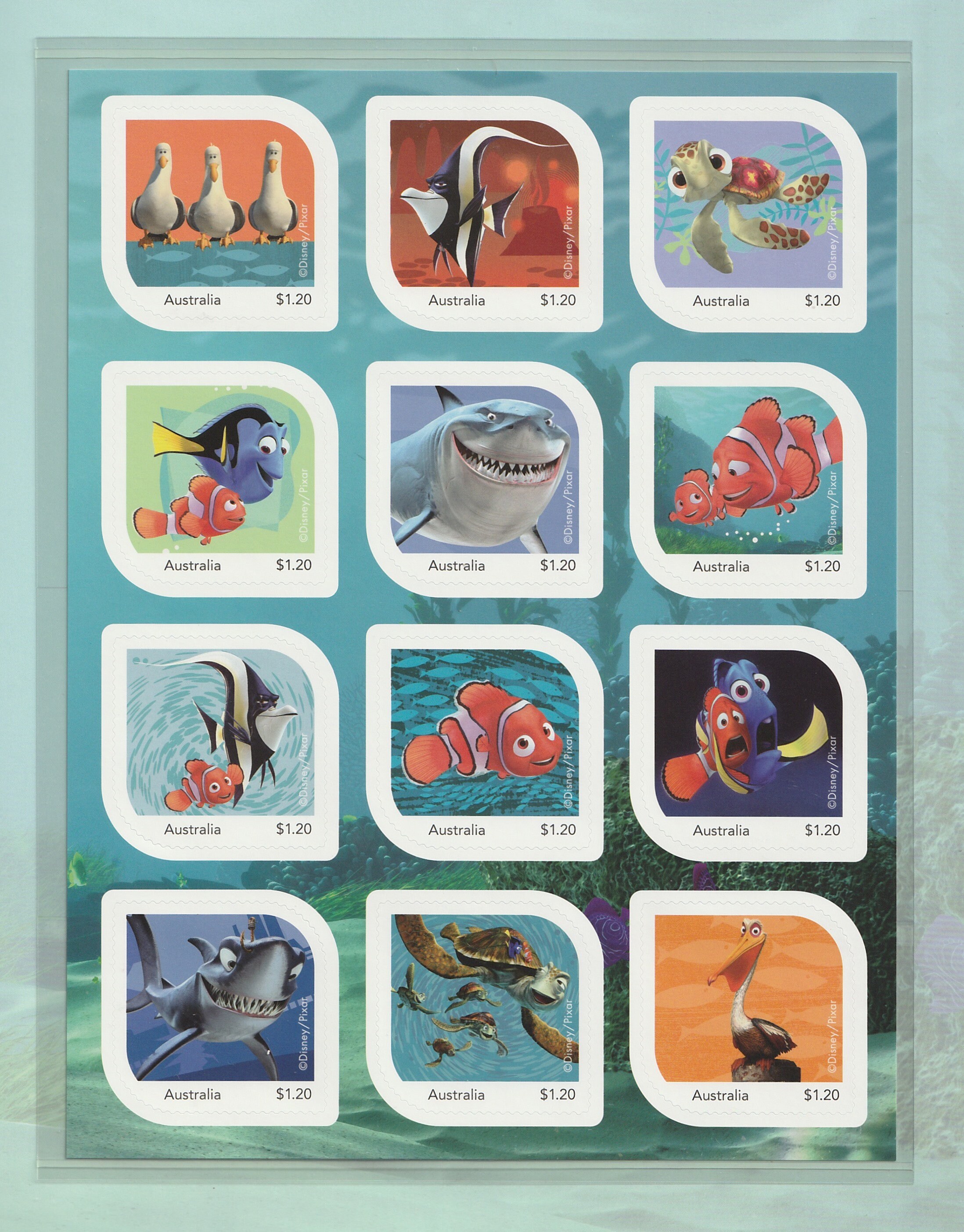2023 Disney Pixar Finding Nemo Stamp Presentation Pack Australia ...