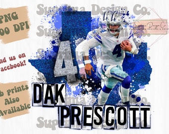 Dak Prescott Png | Etsy