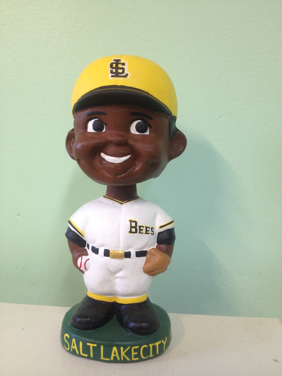 Rare Salt Lake City Bees Bobbing Head by Catman's Bobblehead Nodder ...