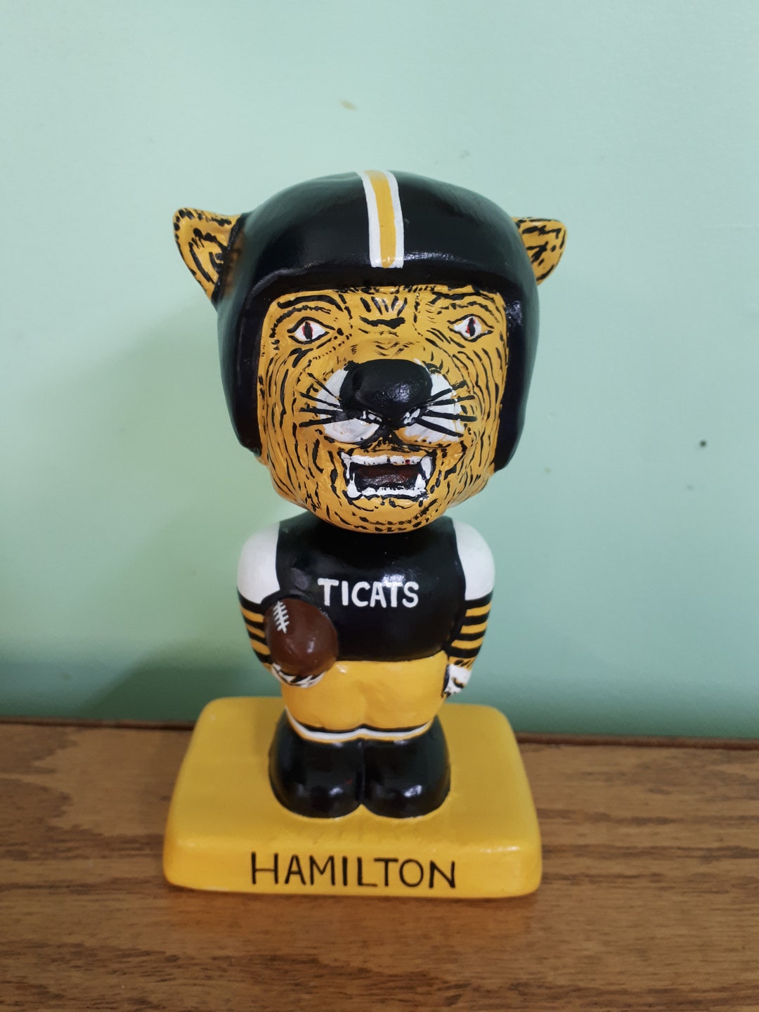Rare CFL Nodder Hamilton Tiger Cats Mascot 'ti-cat' Bobbing Head by ...