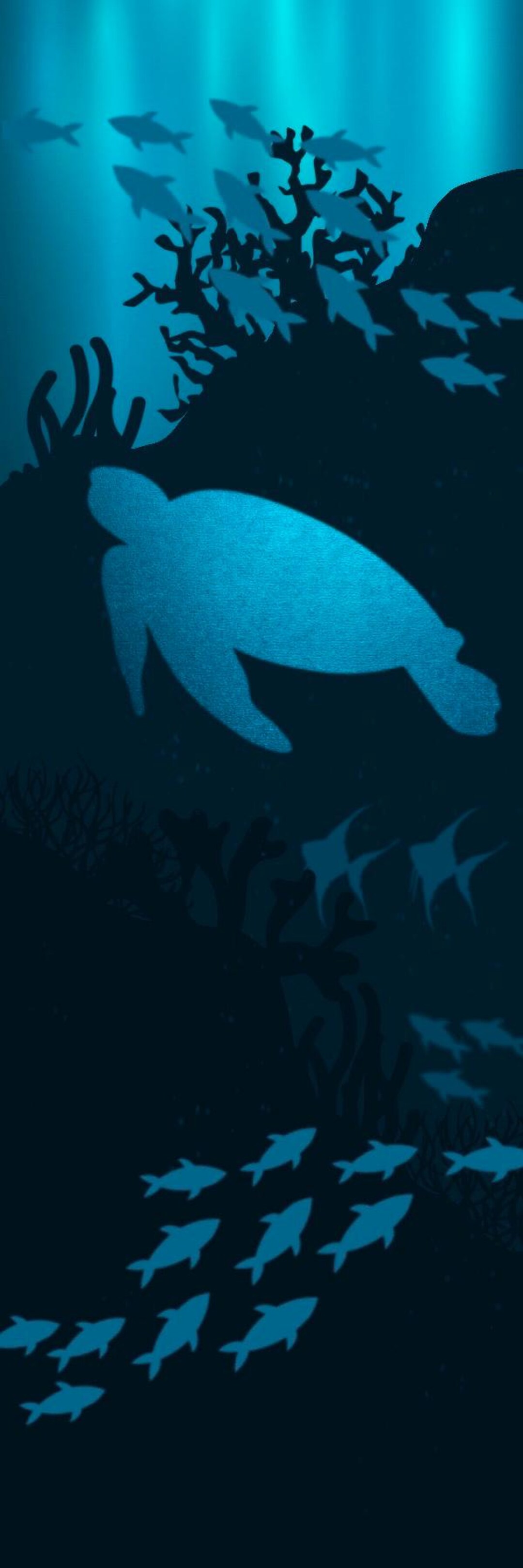 Ocean Turtle Bookmark Download - Etsy