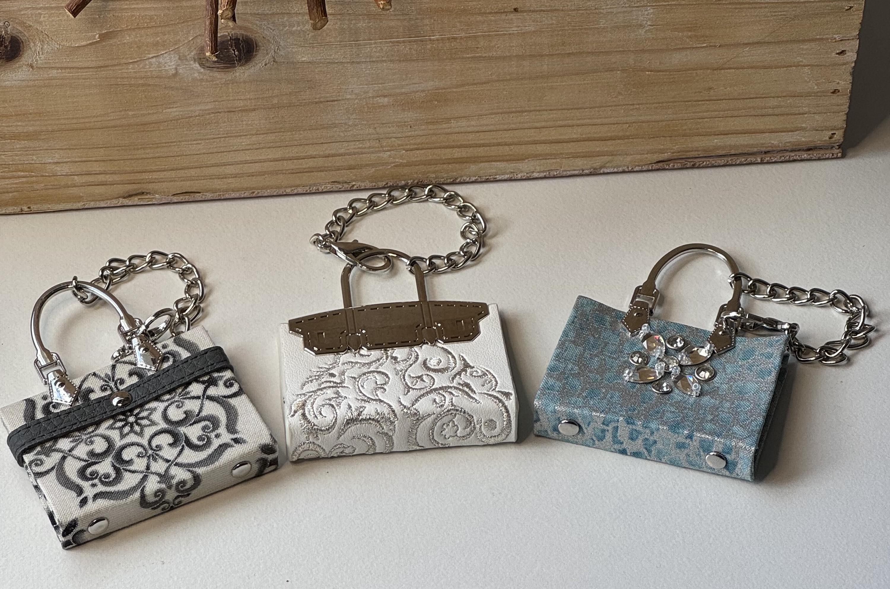 Mini Glambag Charm Pattern – PDF Crafting Cartonnage Tutorial - Etsy