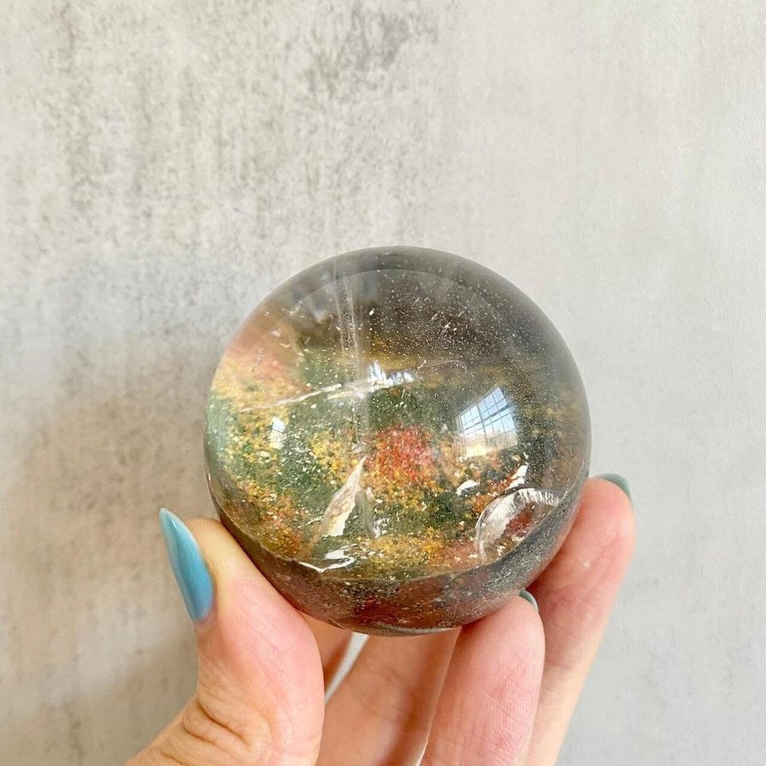 Lodolite Sphere - Etsy