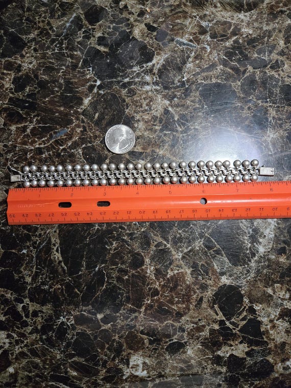 Vintage 1950s Herman Siersbol 830 Silver Half Ball Li… - Gem