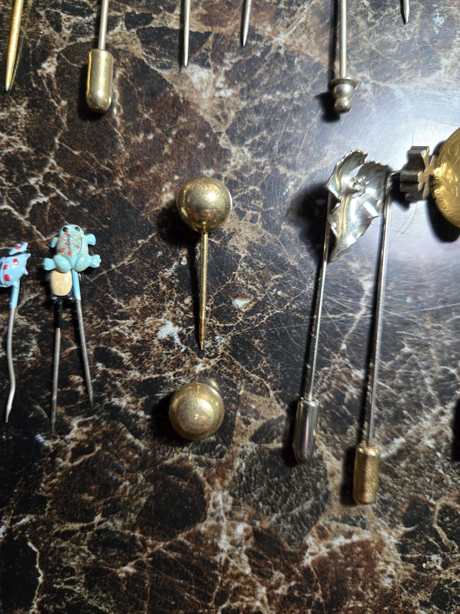 Large Lot of 25 Vintage/antique Stick Pins - Etsy