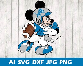 Mickey mouse nfl | Etsy