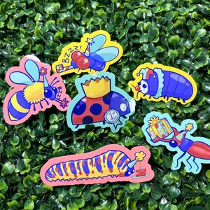 Birthday Bugs Sticker Set - Etsy
