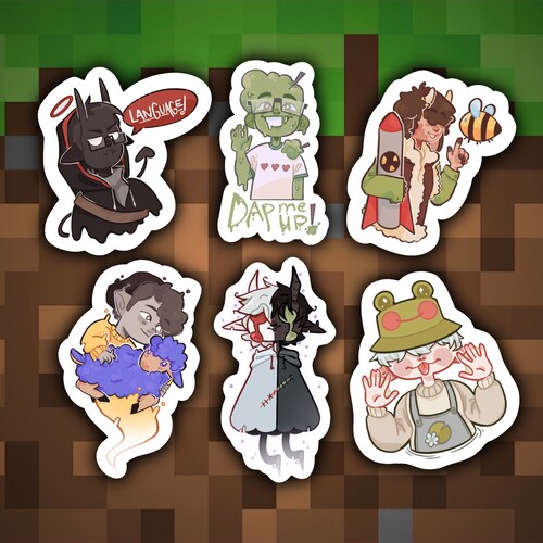 Dream SMP Stickers - Etsy