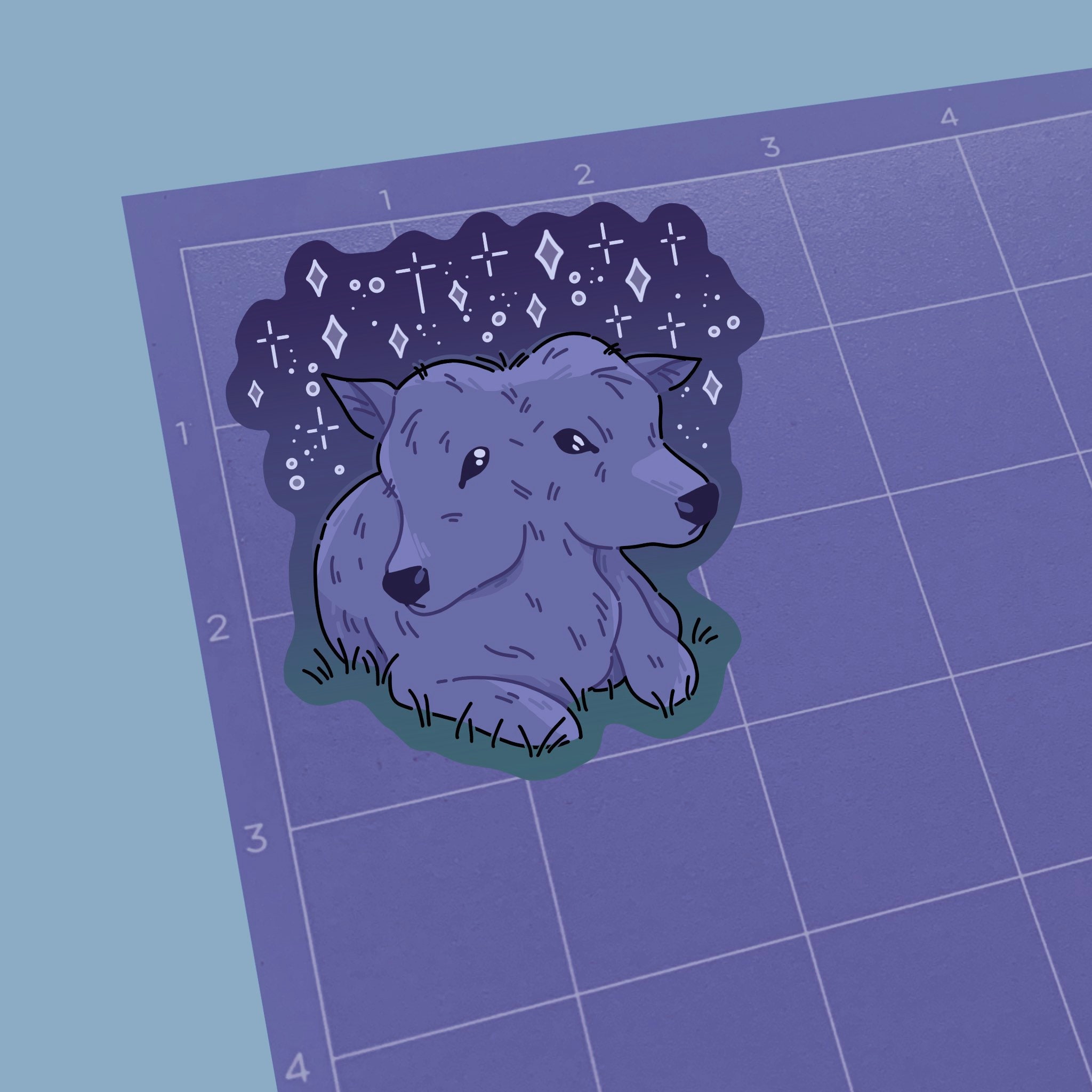 Two Headed Calf Glossy Vinyl Sticker - Etsy Canada