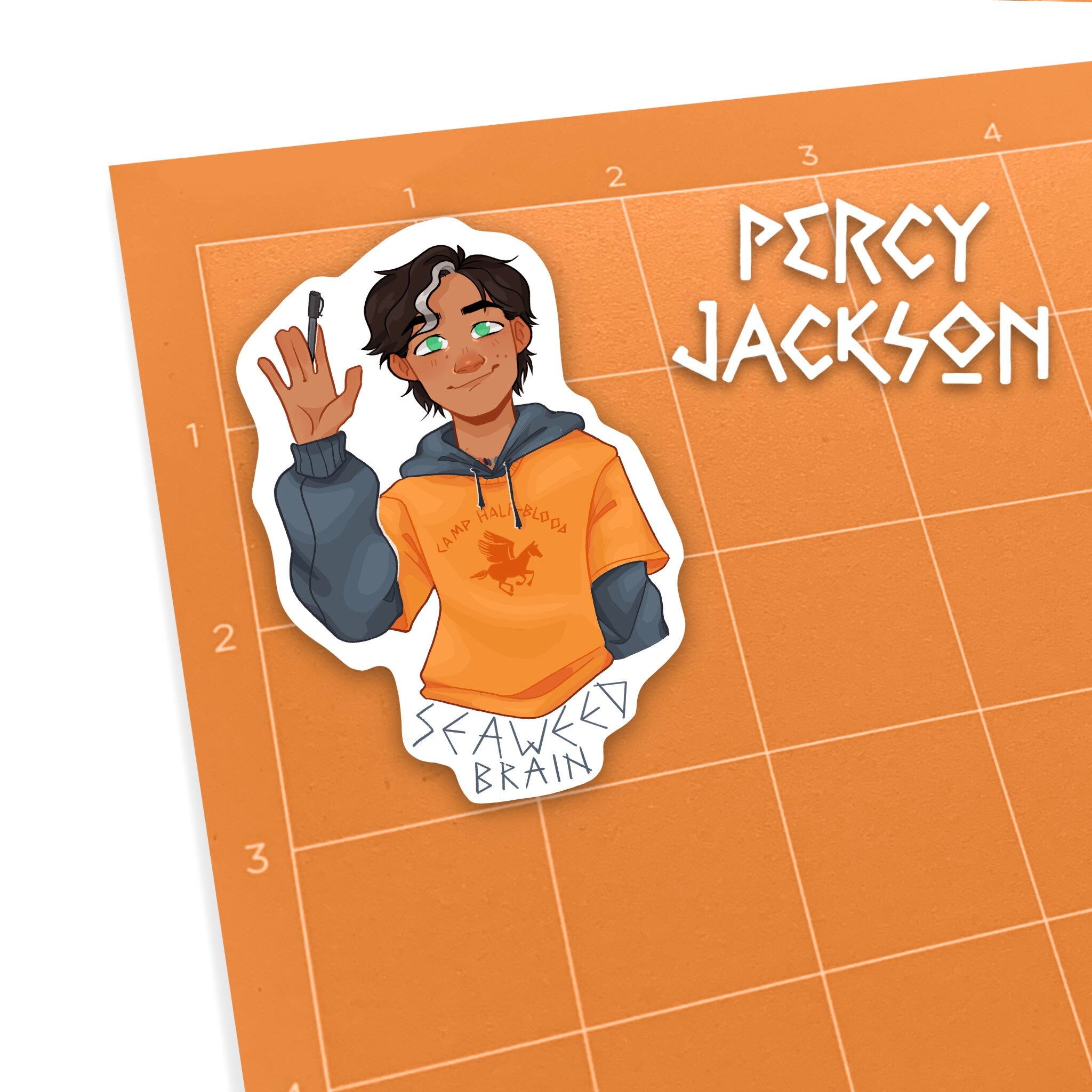 PJO Glossy Vinyl Stickers - Etsy UK
