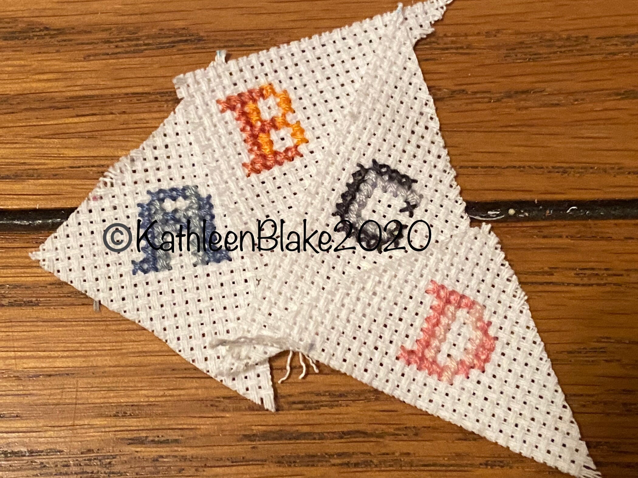 Alphabet Uppercase Two Color Block Letters - Downloadable PDF Pattern ...