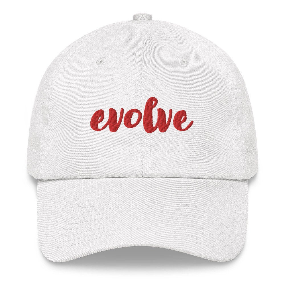 Embroidered Baseball Hat Cap Dad Hat Evolve More Colors - Etsy