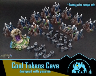 Mana Token Mana Potion Token Mana Tokens Mage Knight - Etsy