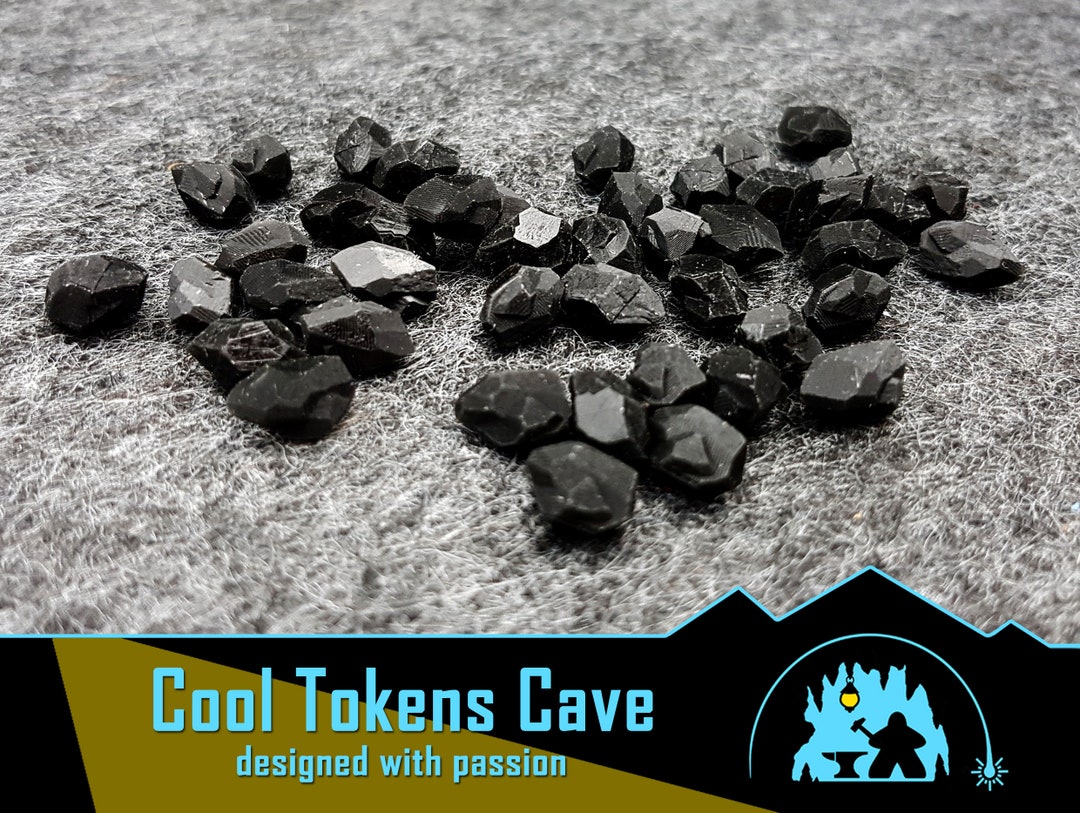 Coal Tokens - Etsy