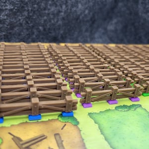 FENCE Tokens - Ideal for AGRICOLA Boardgame (15pcs or 75pcs) - Etsy