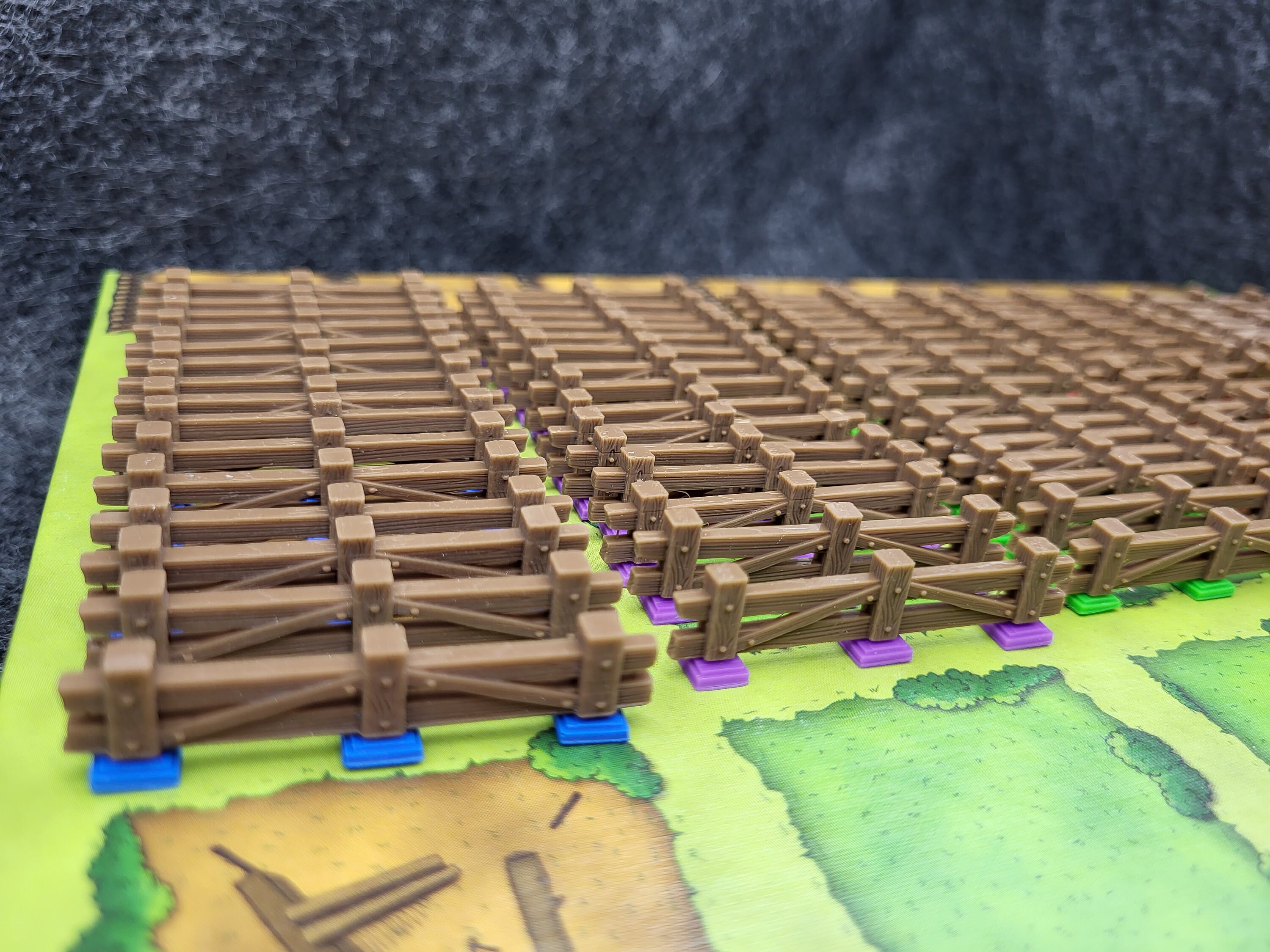 FENCE Tokens - Ideal for AGRICOLA Boardgame (15pcs or 75pcs) - Etsy