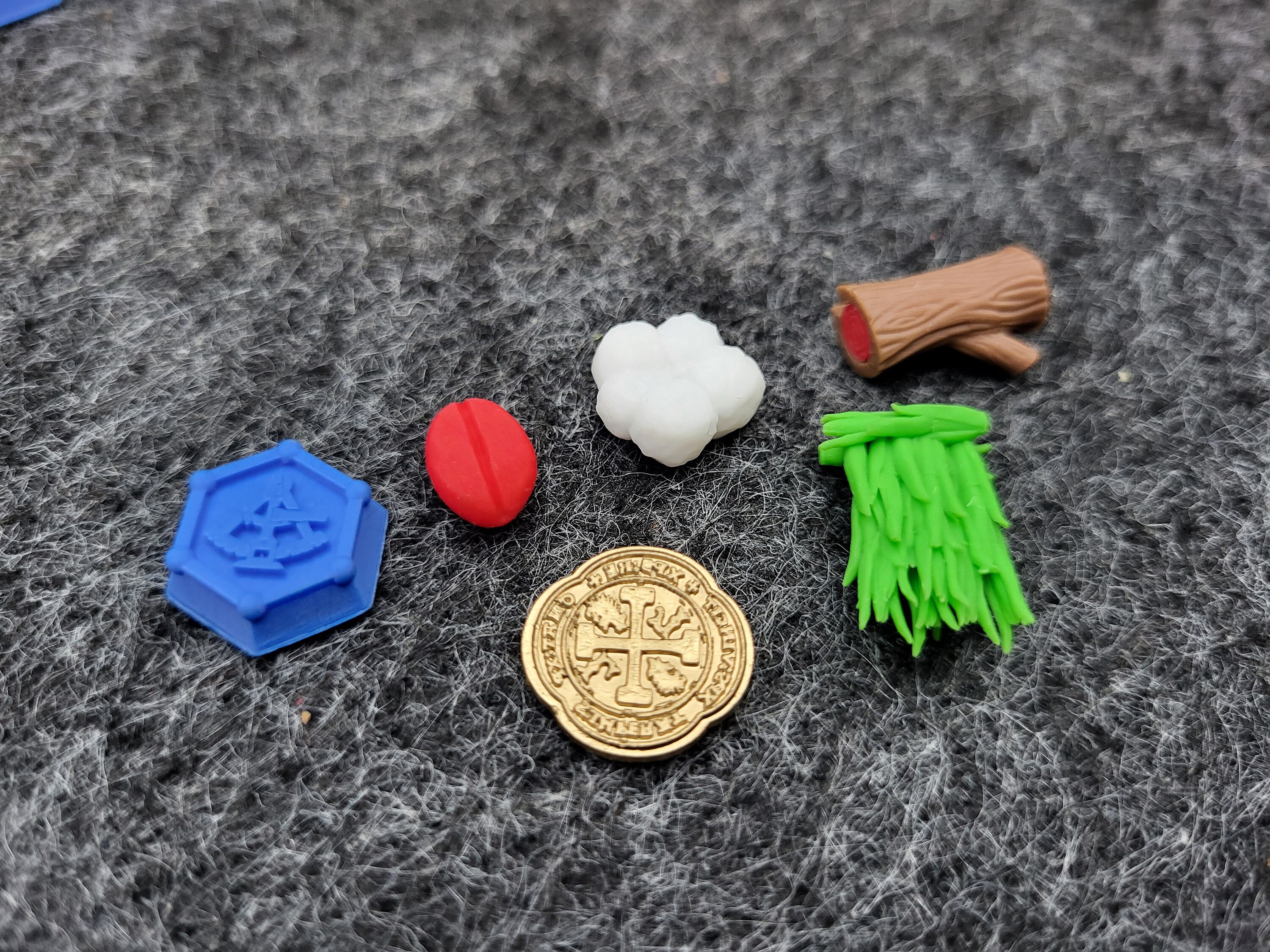 Realistic Resource Tokens Kit Compatible With Brazil Imperial Board ...