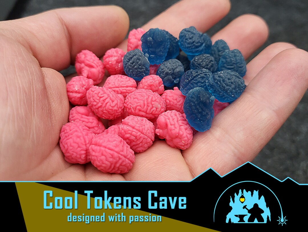 Brain / Mental Health Tokens (12pcs in Set) - Etsy
