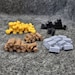 Realistic Resource Tokens Kit Compatible With Scythe Board Game (80 Pcs ...