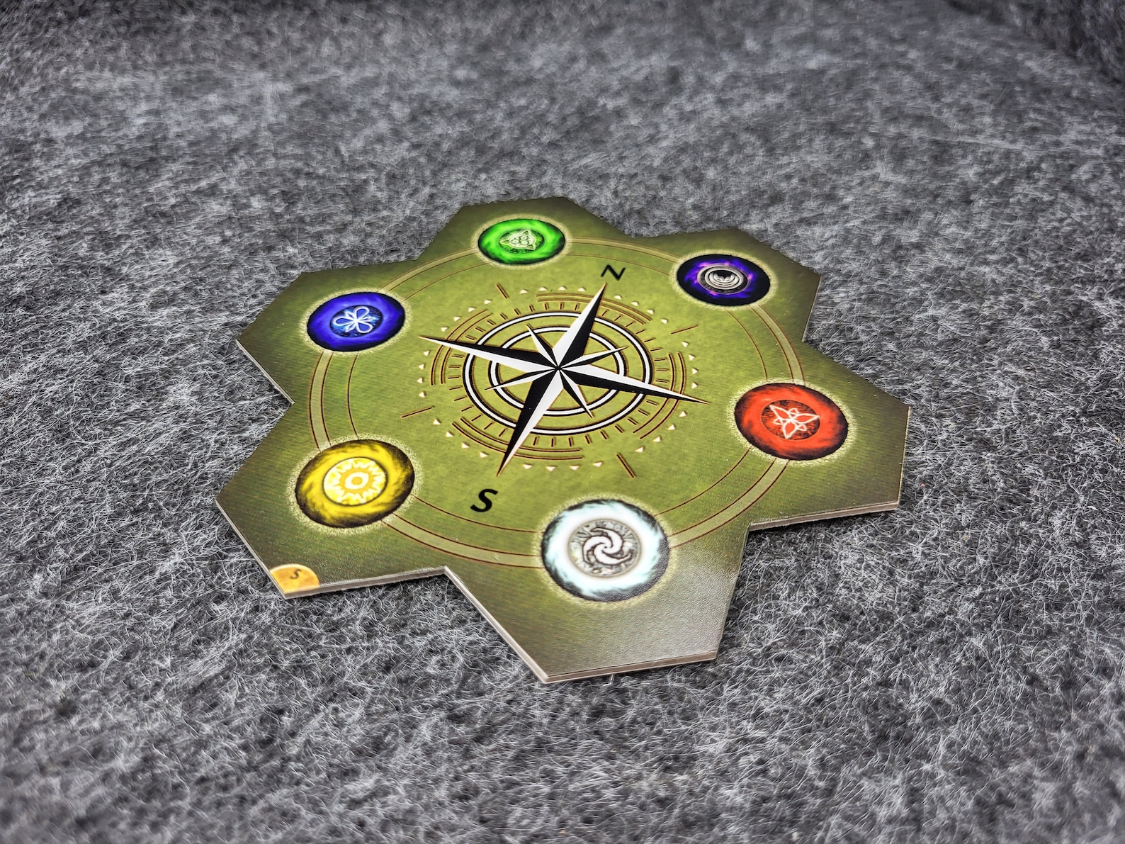 MK Compass Rose - Fanmade Mini Expansion for Mage Knight (1pcs) - Etsy