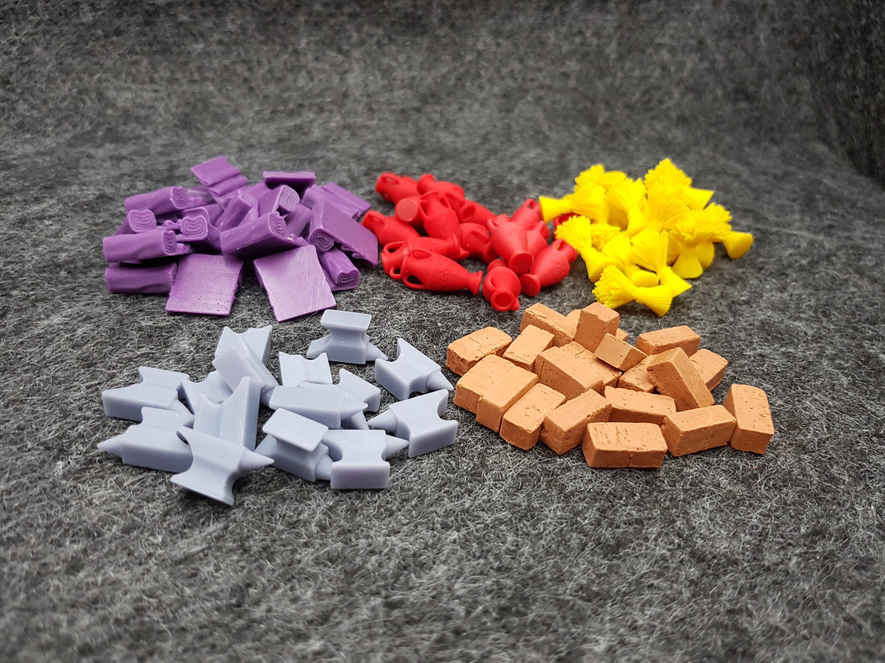 Realistic resource tokens kit compatible with board game | Etsy