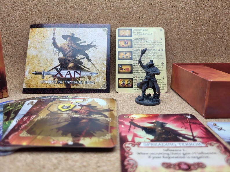 Xan - Mage Knight Fanmade Hero (preorder) - Etsy
