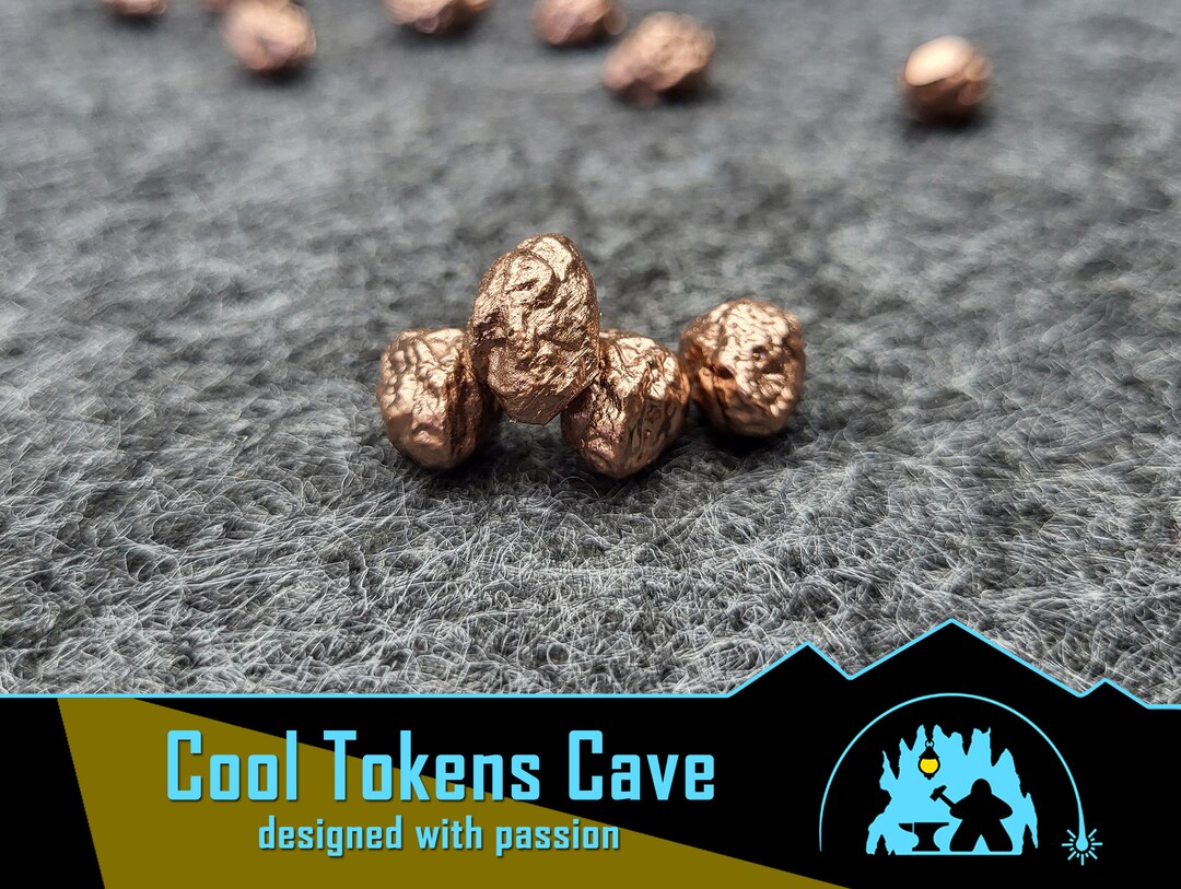 Copper Ore / Nuggets Tokens - Etsy