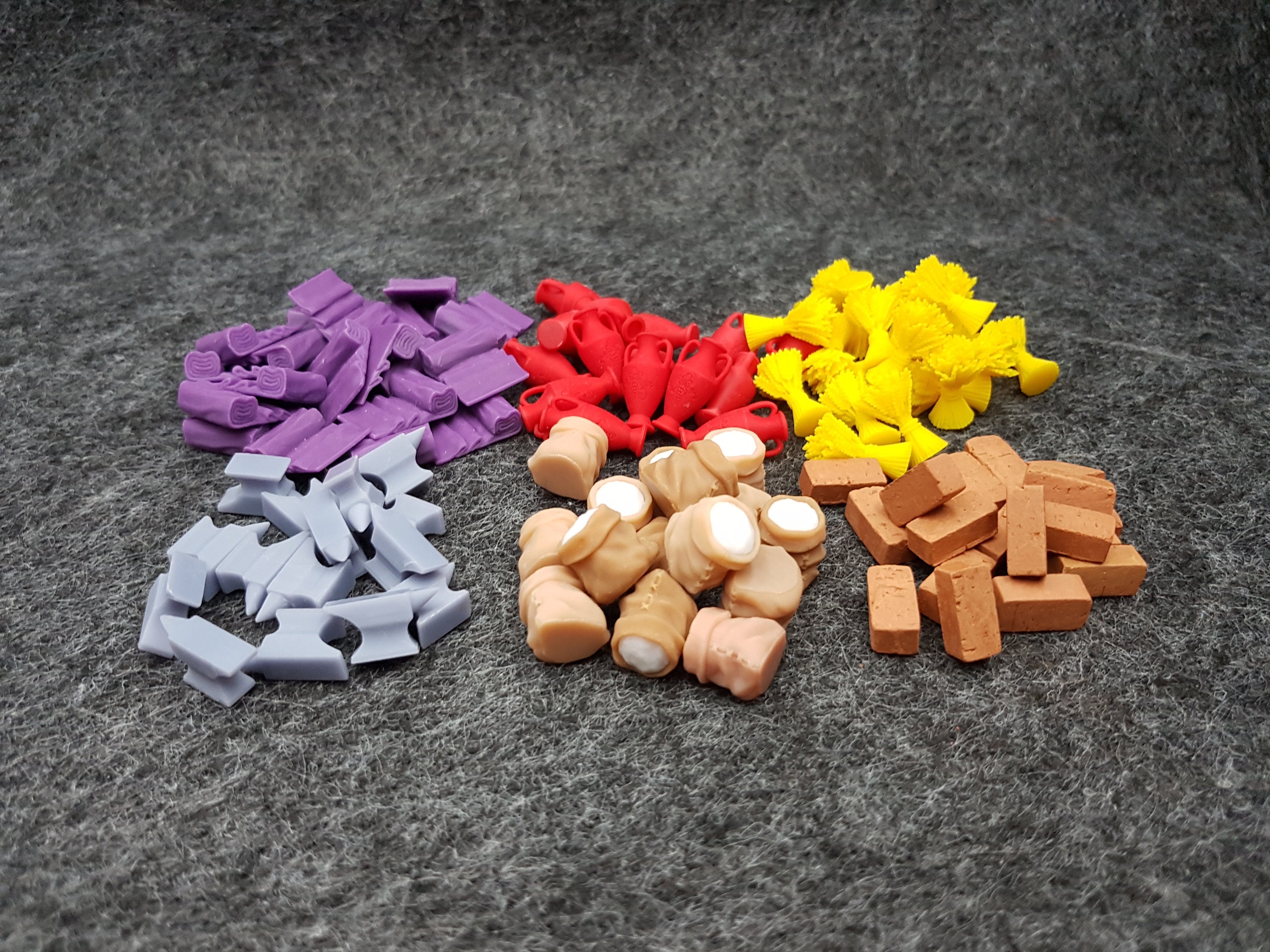 Realistic resource tokens kit compatible with board game | Etsy