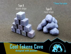 Brick or Clay Resource Token for Agricola Concordia and - Etsy